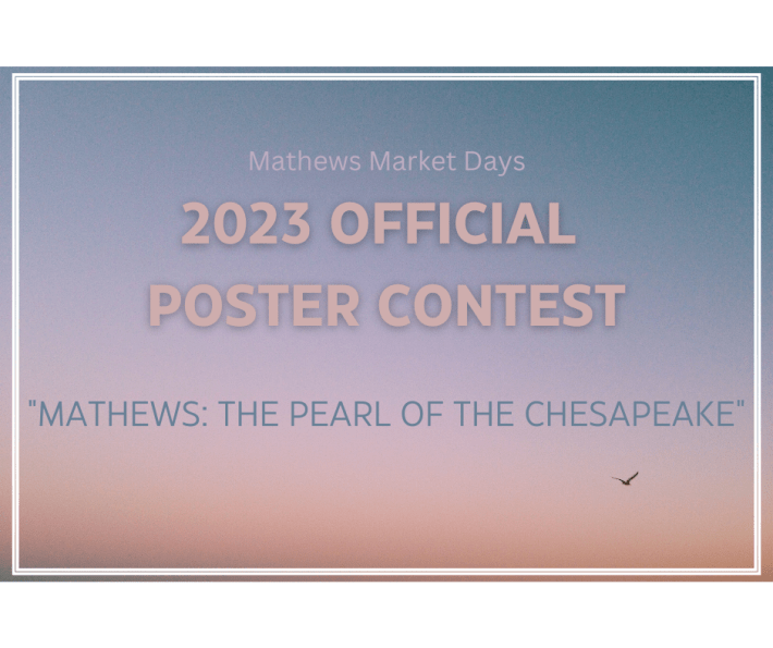 2023 Official Poster Contest – Mathews Market Days Inc.