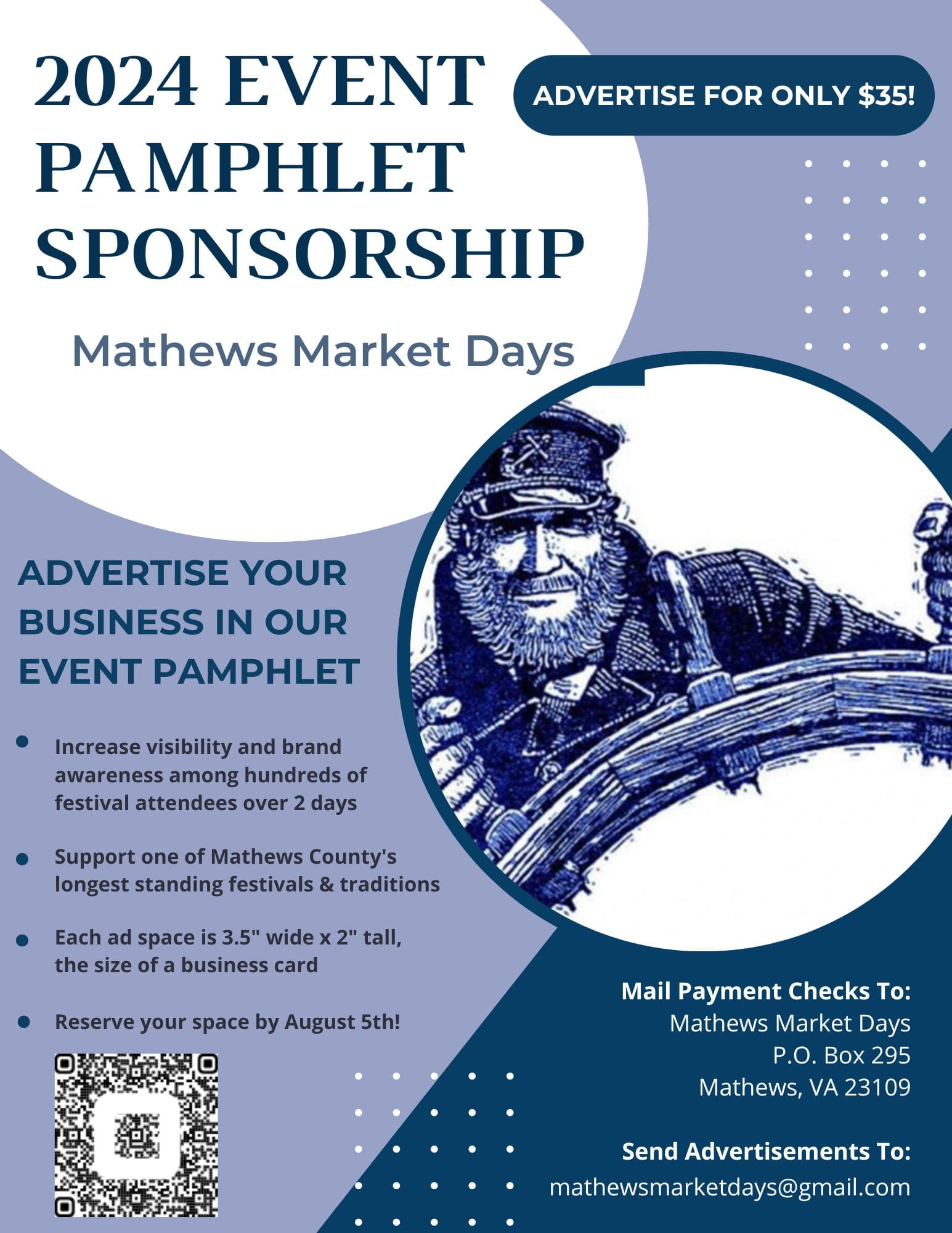 Event Pamphlet Ads – Mathews Market Days Inc.